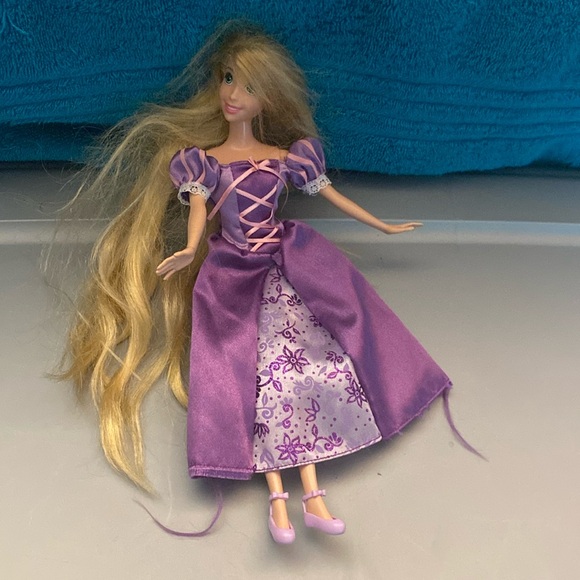 Disney | Toys | Mattel 206 Disney Princess Rapunzel Tangled Barbie ...